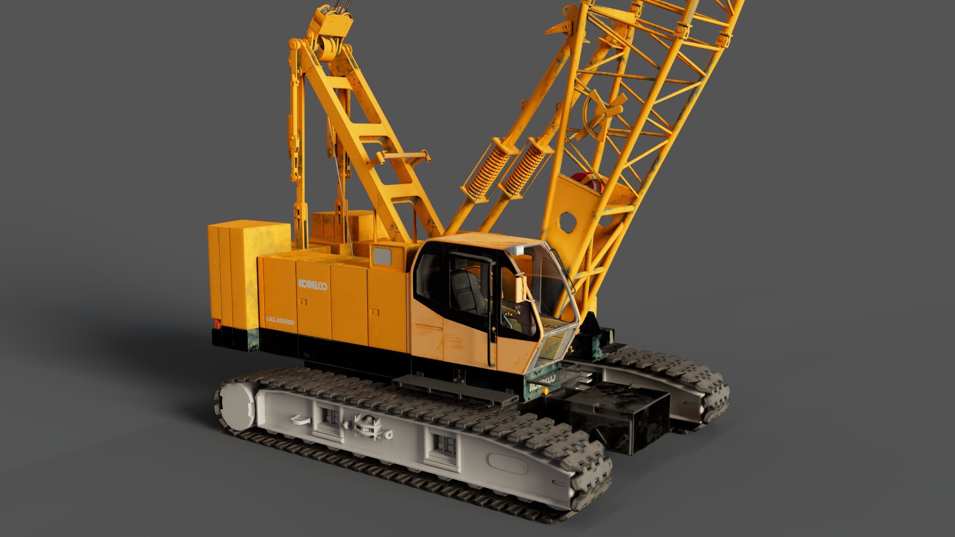 3D Crawler Crane - TurboSquid 2364624