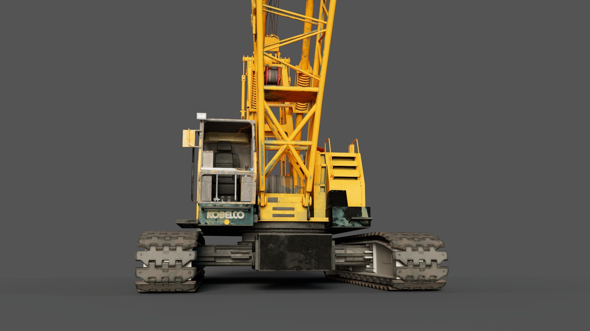 3D Crawler Crane - TurboSquid 2364624