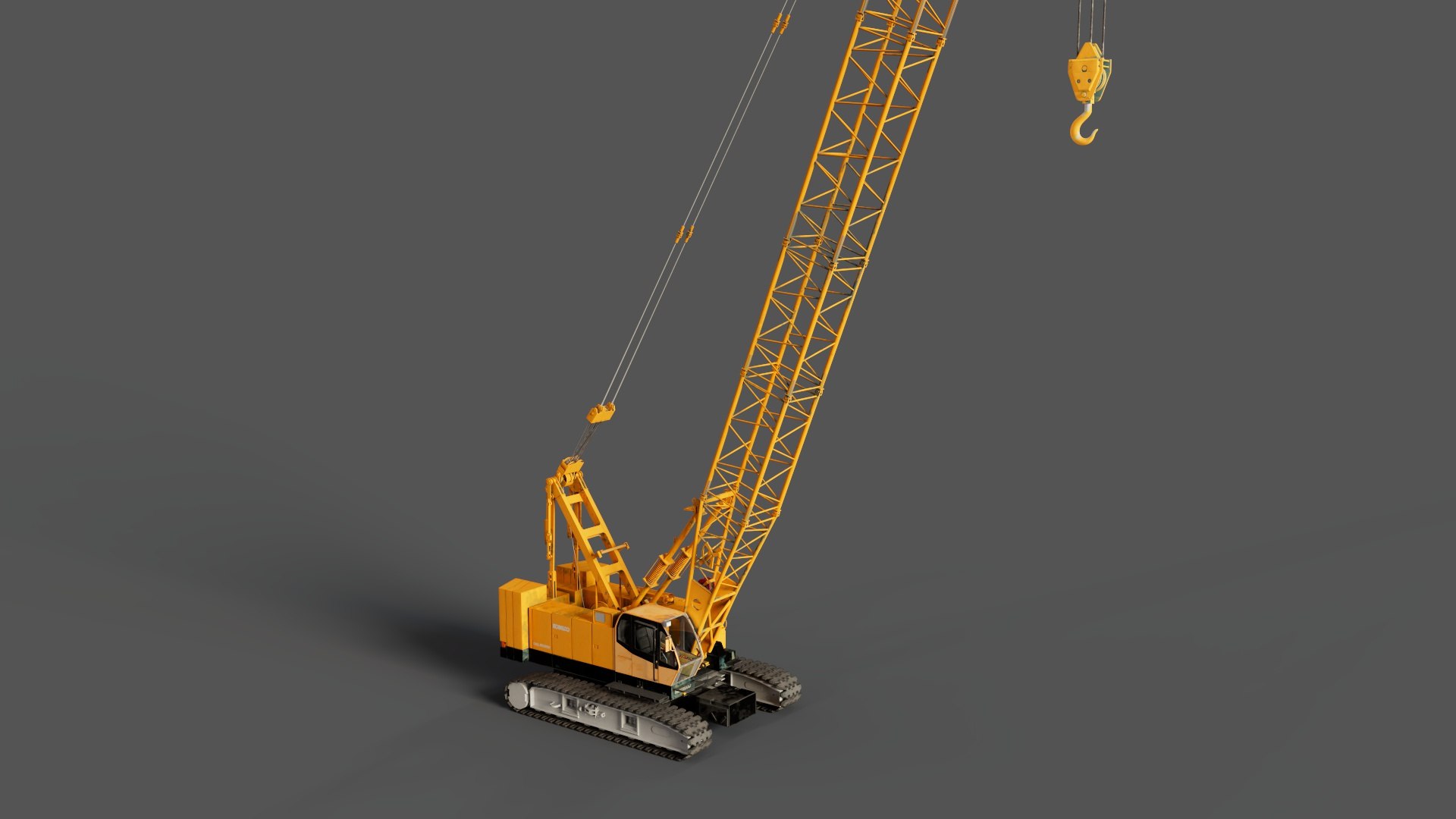 3D Crawler Crane - TurboSquid 2364624