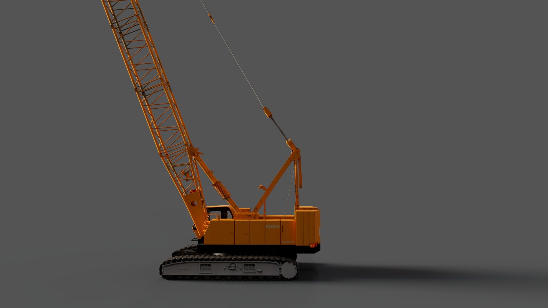 3D Crawler Crane - TurboSquid 2364624