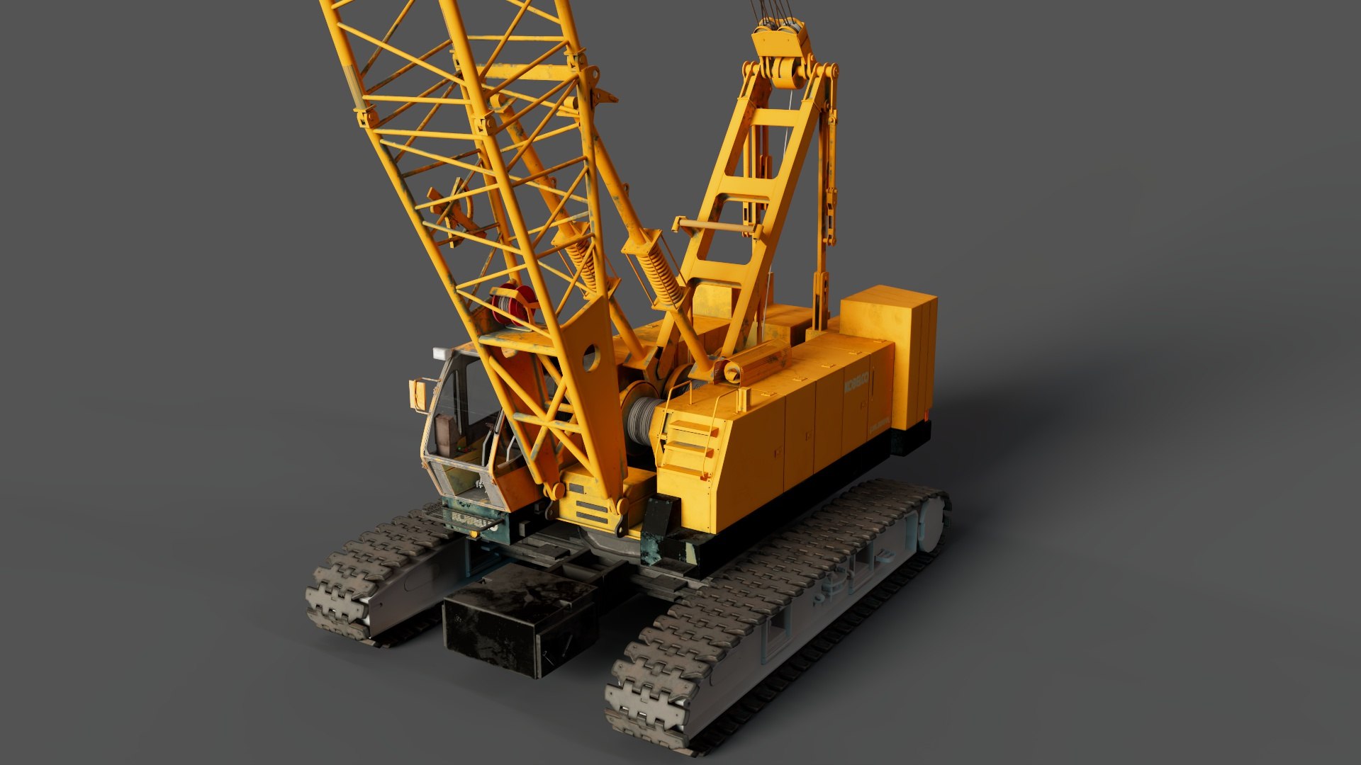 3D Crawler Crane - TurboSquid 2364624
