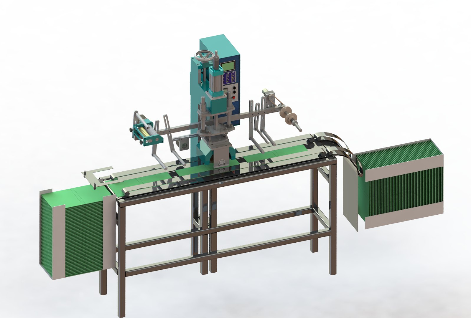 Paper Machine Model - TurboSquid 1440414