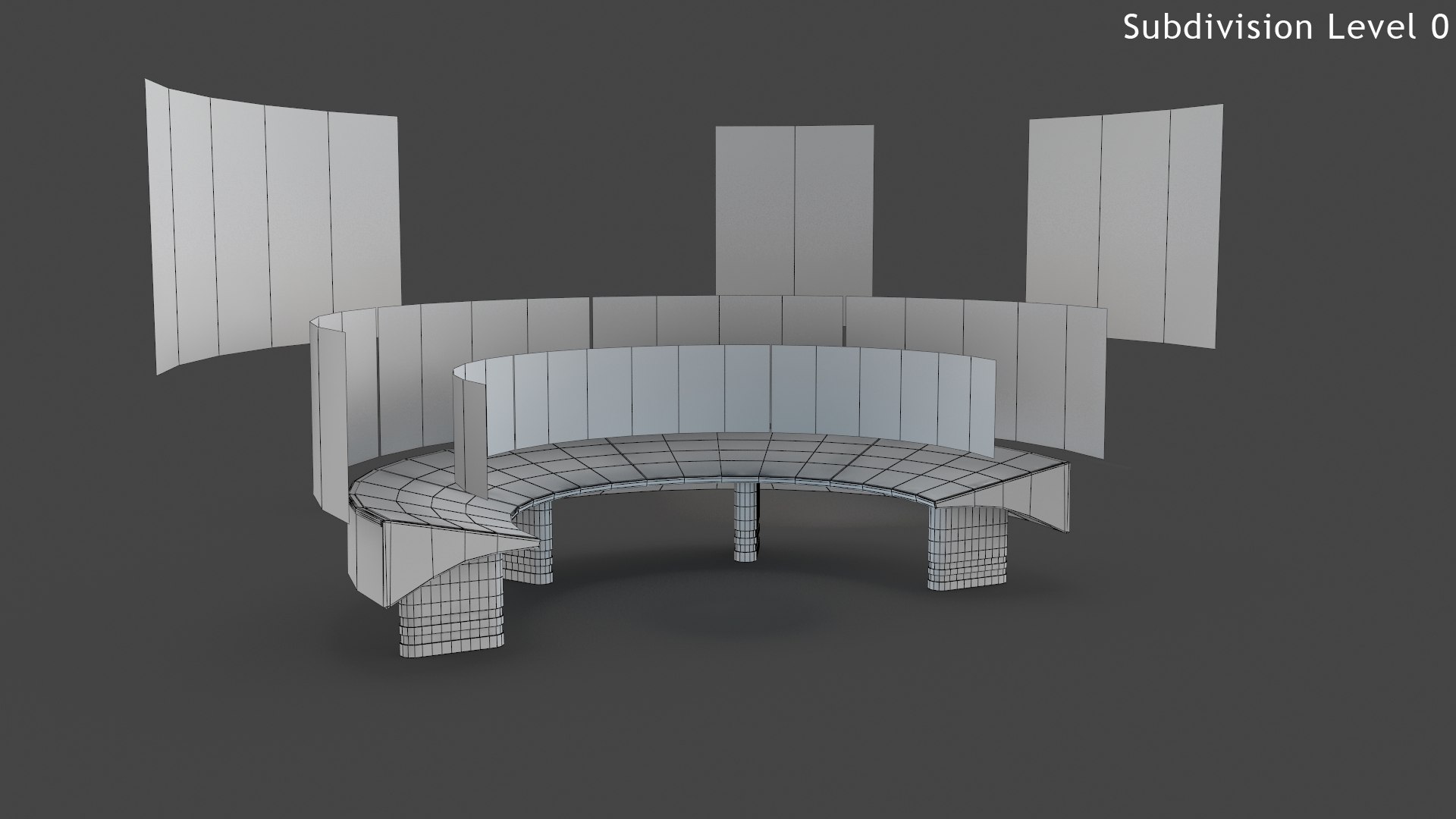 3D Sci-FI Futuristic Command Table - TurboSquid 1821727