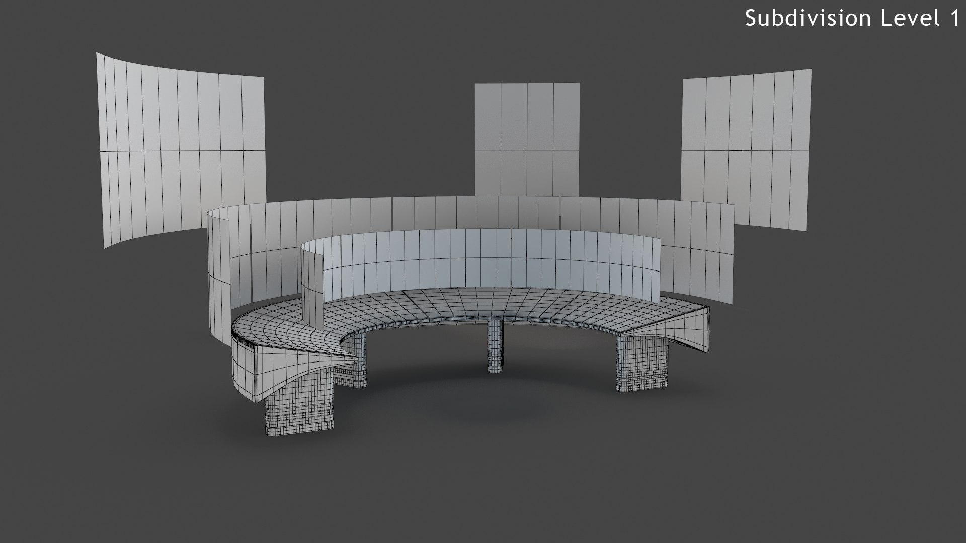 3D Sci-FI Futuristic Command Table - TurboSquid 1821727