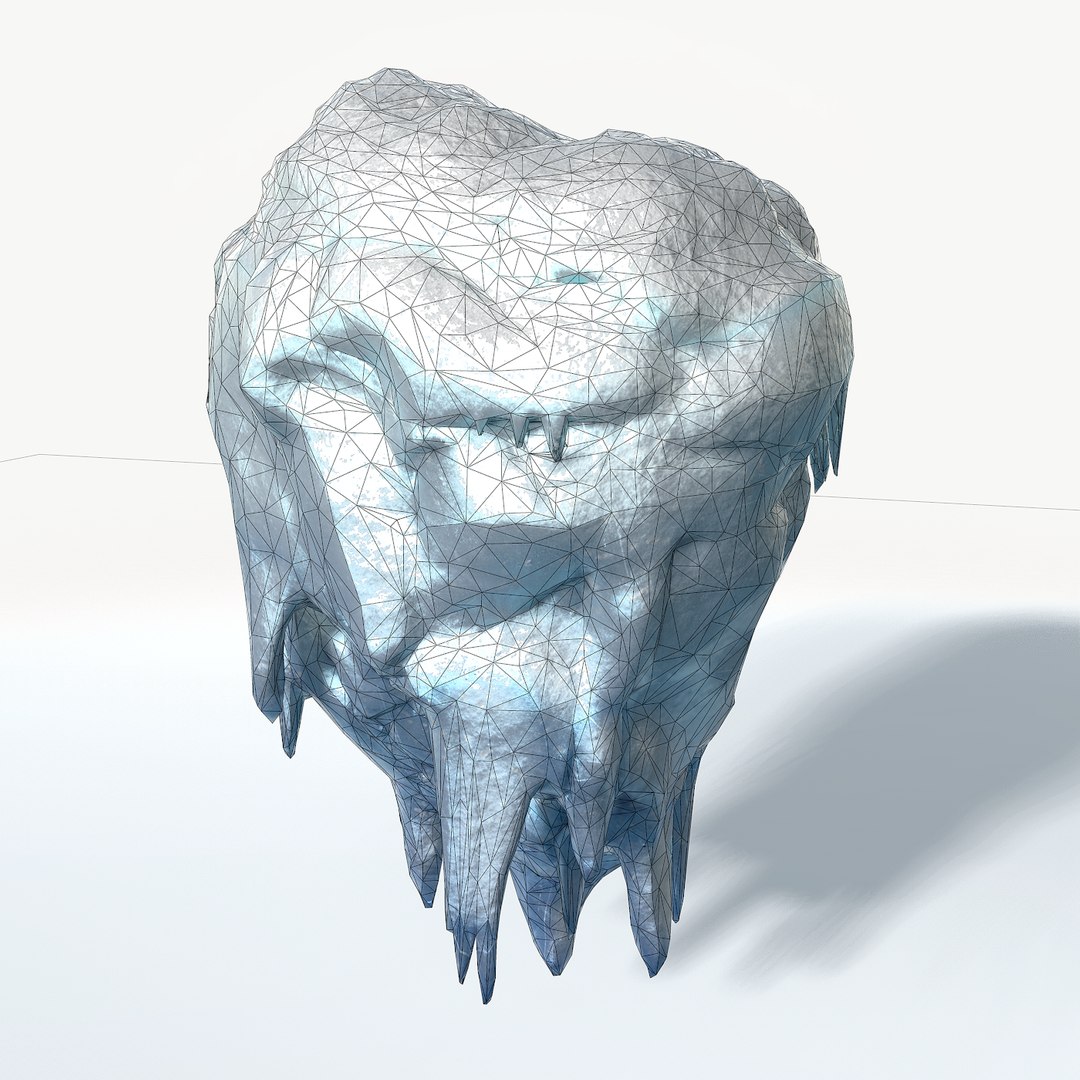 Floating Island Frozen 3D Model | 1142432 | TurboSquid