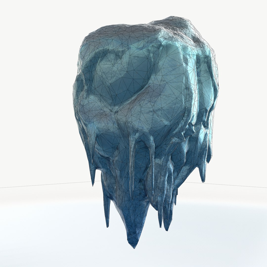 Floating Island Frozen 3D Model | 1142432 | TurboSquid