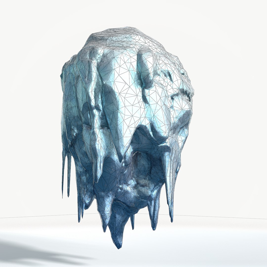 Floating Island Frozen 3D Model | 1142432 | TurboSquid