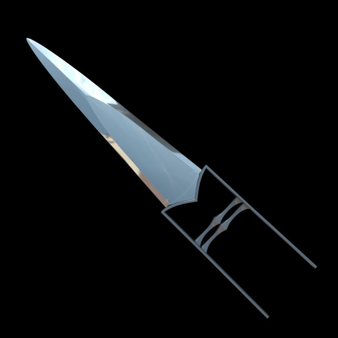 3d katar daggers model