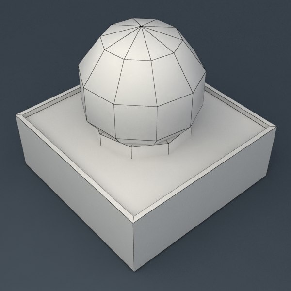 3d miliatry radar station