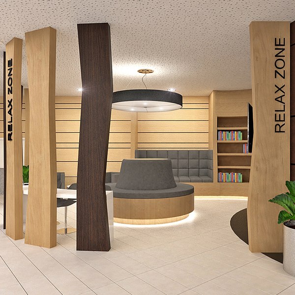 3D office interior conference room model - TurboSquid 1381989