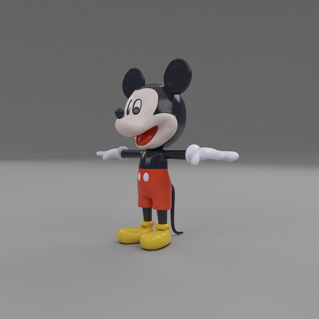Mickey Mouse 3D - TurboSquid 1692689