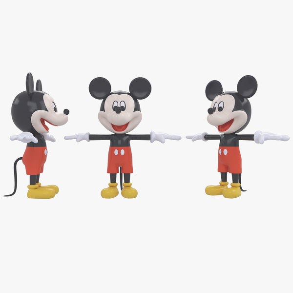 3D модель микки маус 1 - TurboSquid 1692689