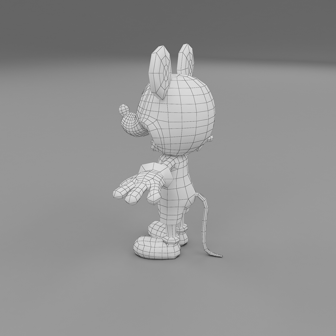 3D модель микки маус 1 - TurboSquid 1692689