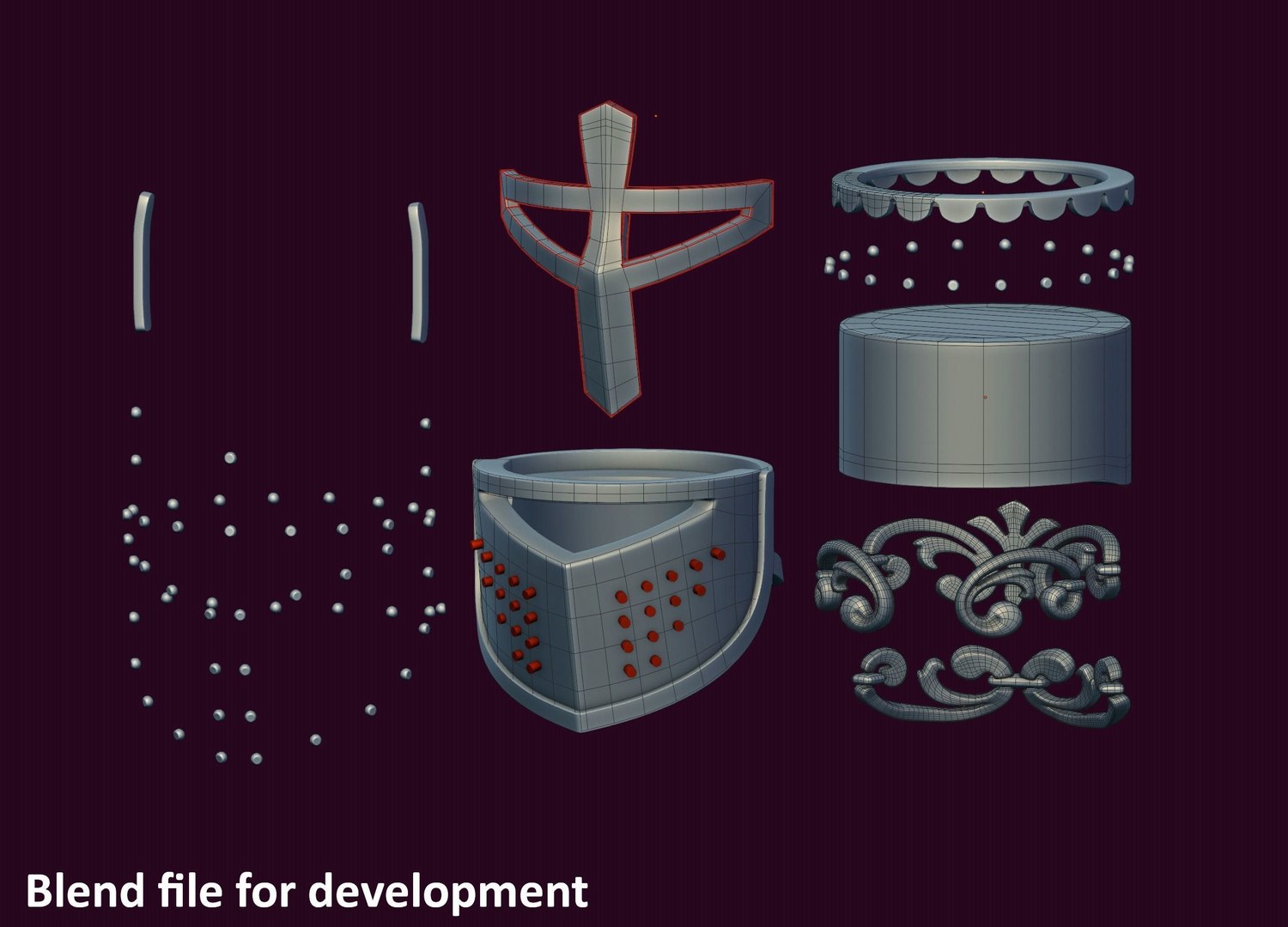 3D Crusader helmet 3D print model - TurboSquid 1874974