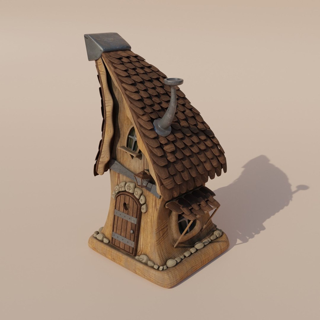 3D Magic Hut - TurboSquid 2095839