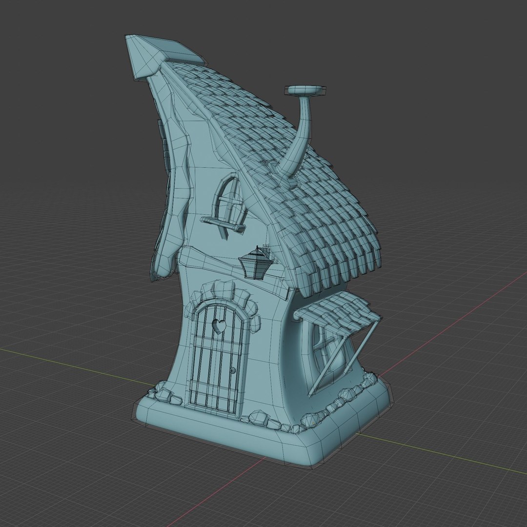 3D Magic Hut - TurboSquid 2095839