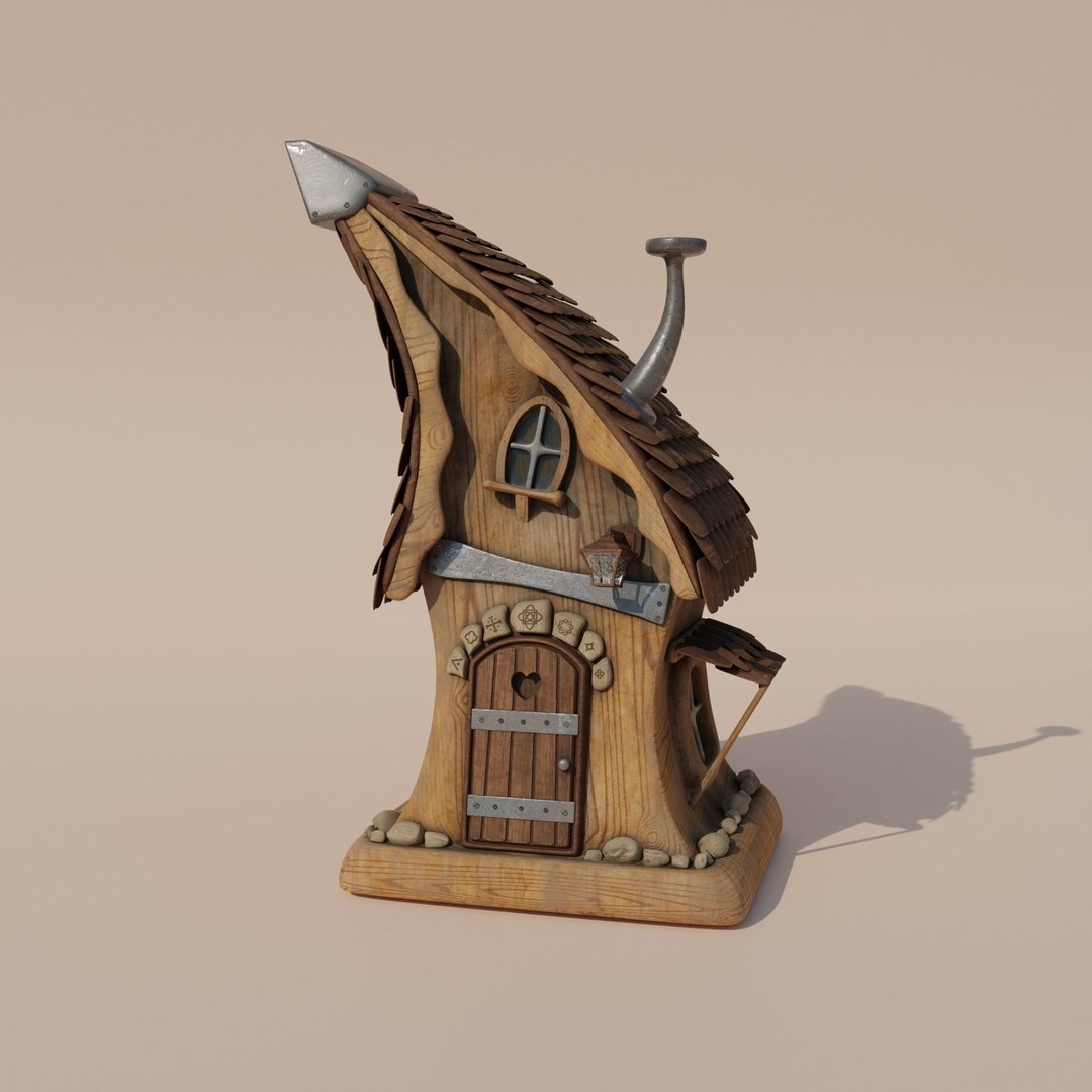 3D Magic Hut - TurboSquid 2095839