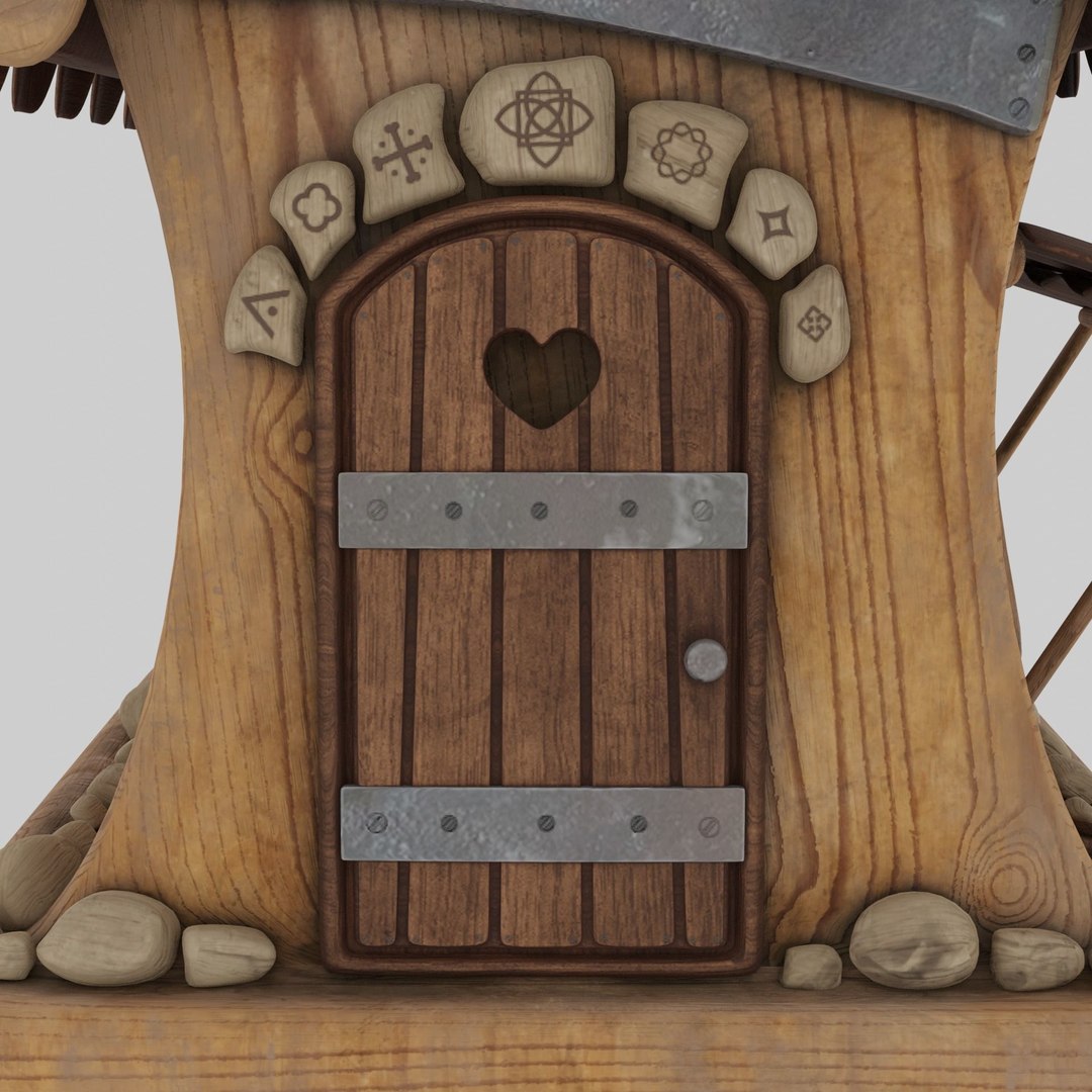 3D Magic Hut - TurboSquid 2095839