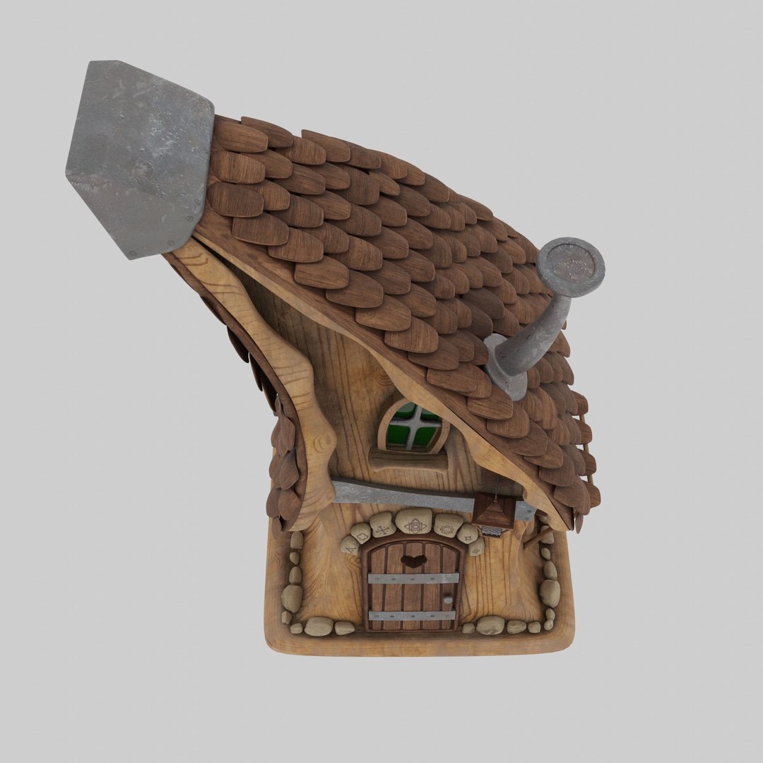 3D Magic Hut - TurboSquid 2095839