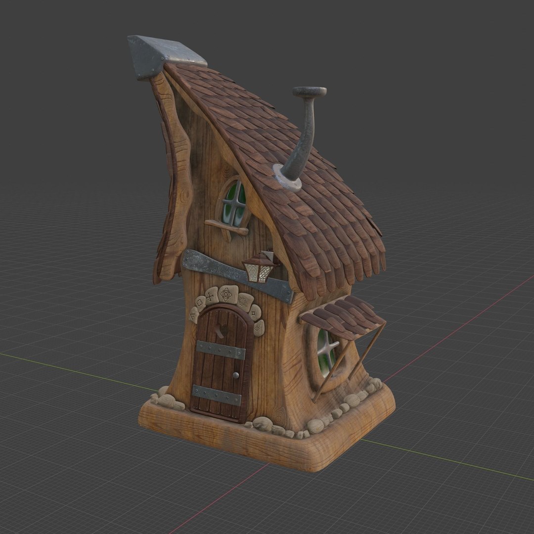3D Magic Hut - TurboSquid 2095839