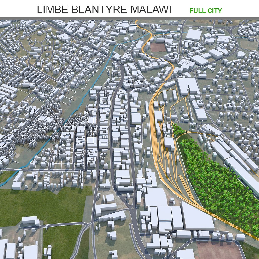Limbe Blantyre Malawi 3D Model - TurboSquid 2100491