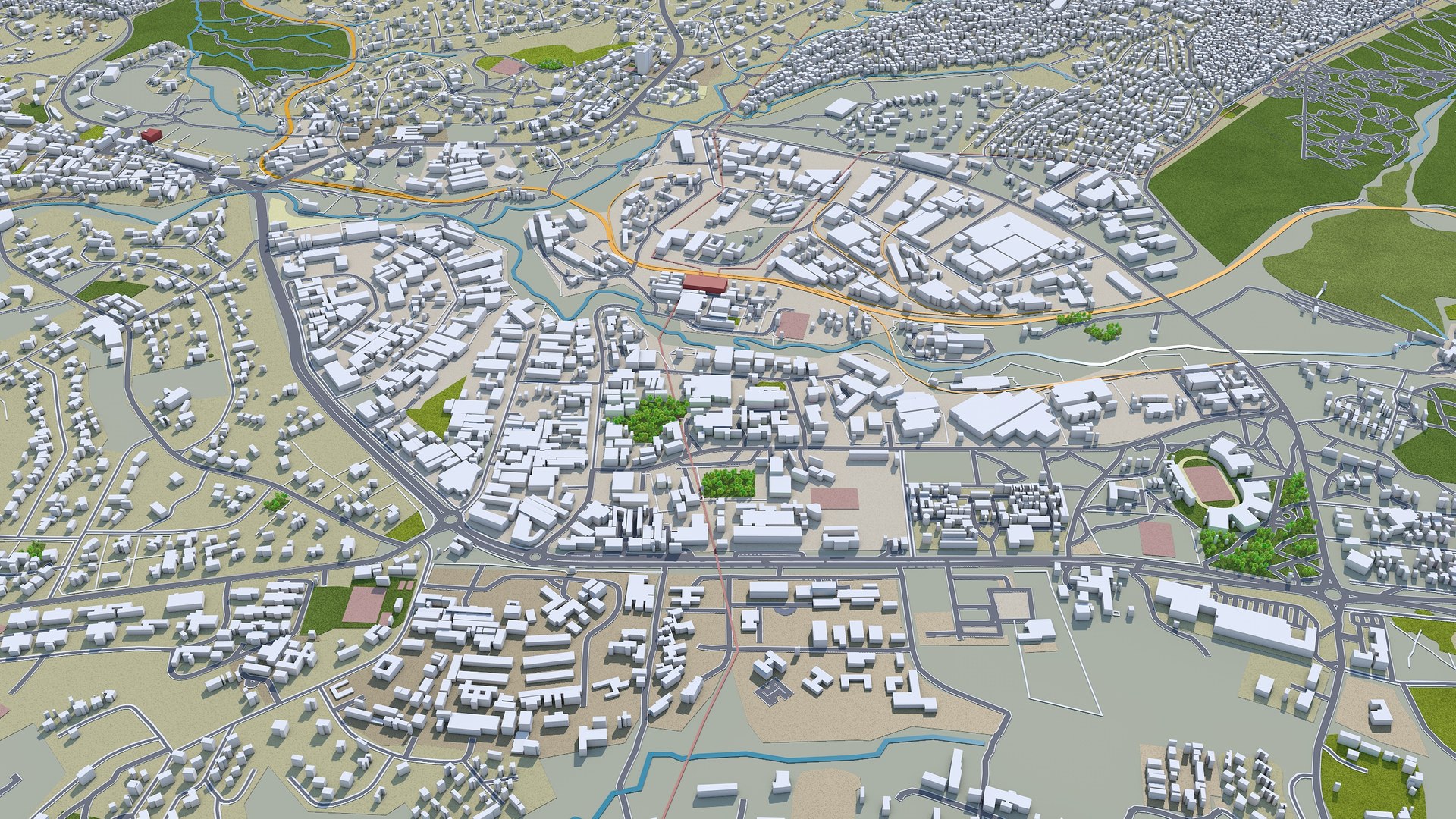 Limbe Blantyre Malawi 3D Model - TurboSquid 2100491