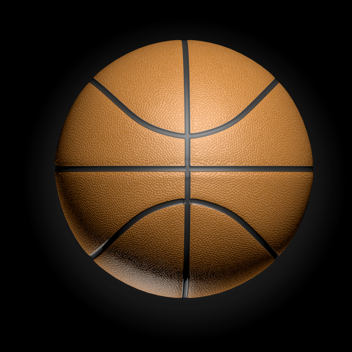 3d model basketball ball