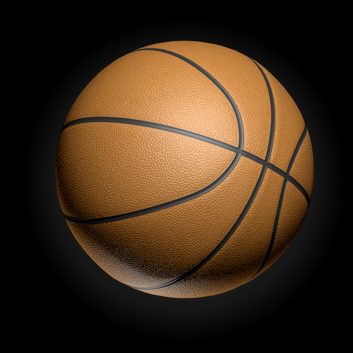 3d model basketball ball