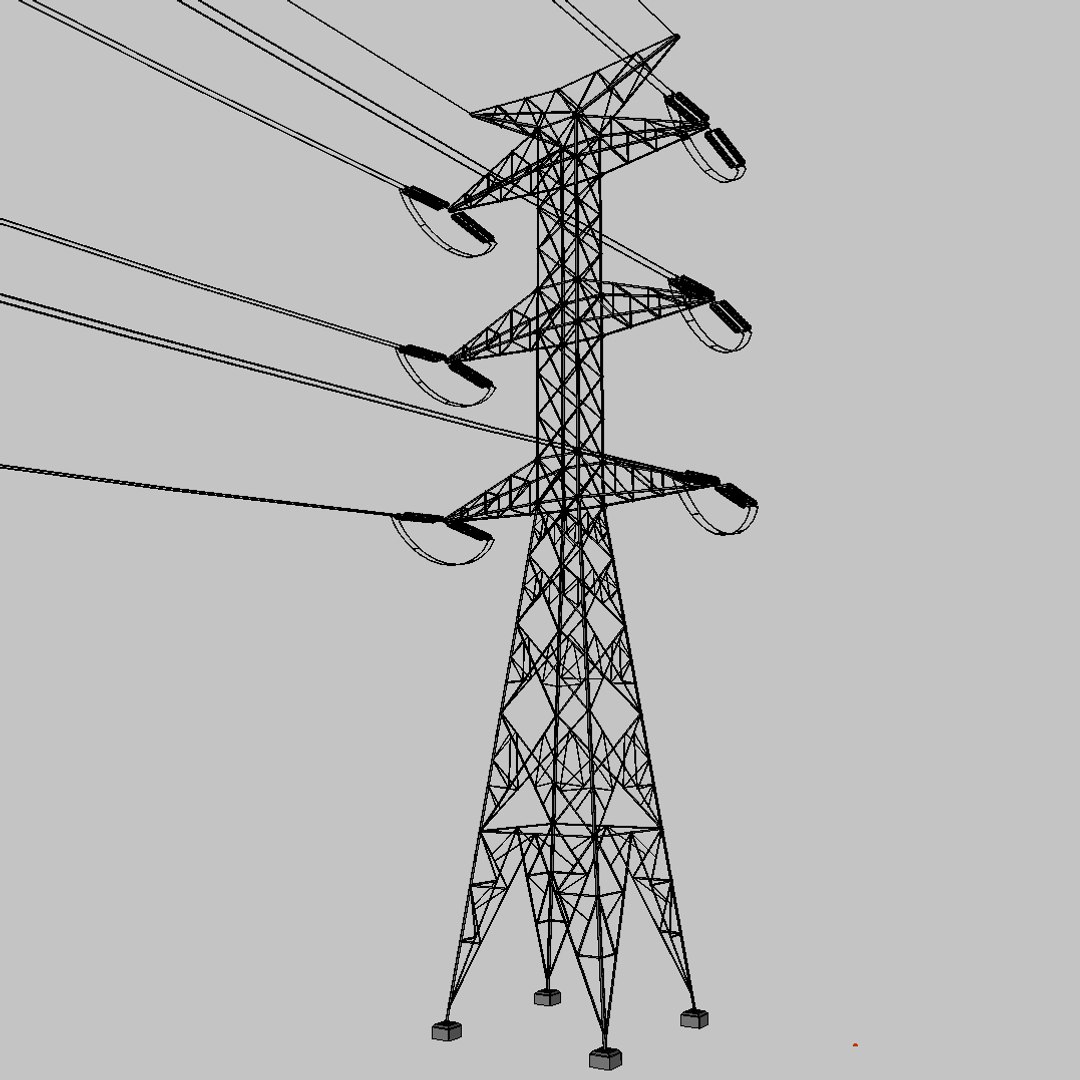 Power Tower 3 3D Model - TurboSquid 1158844