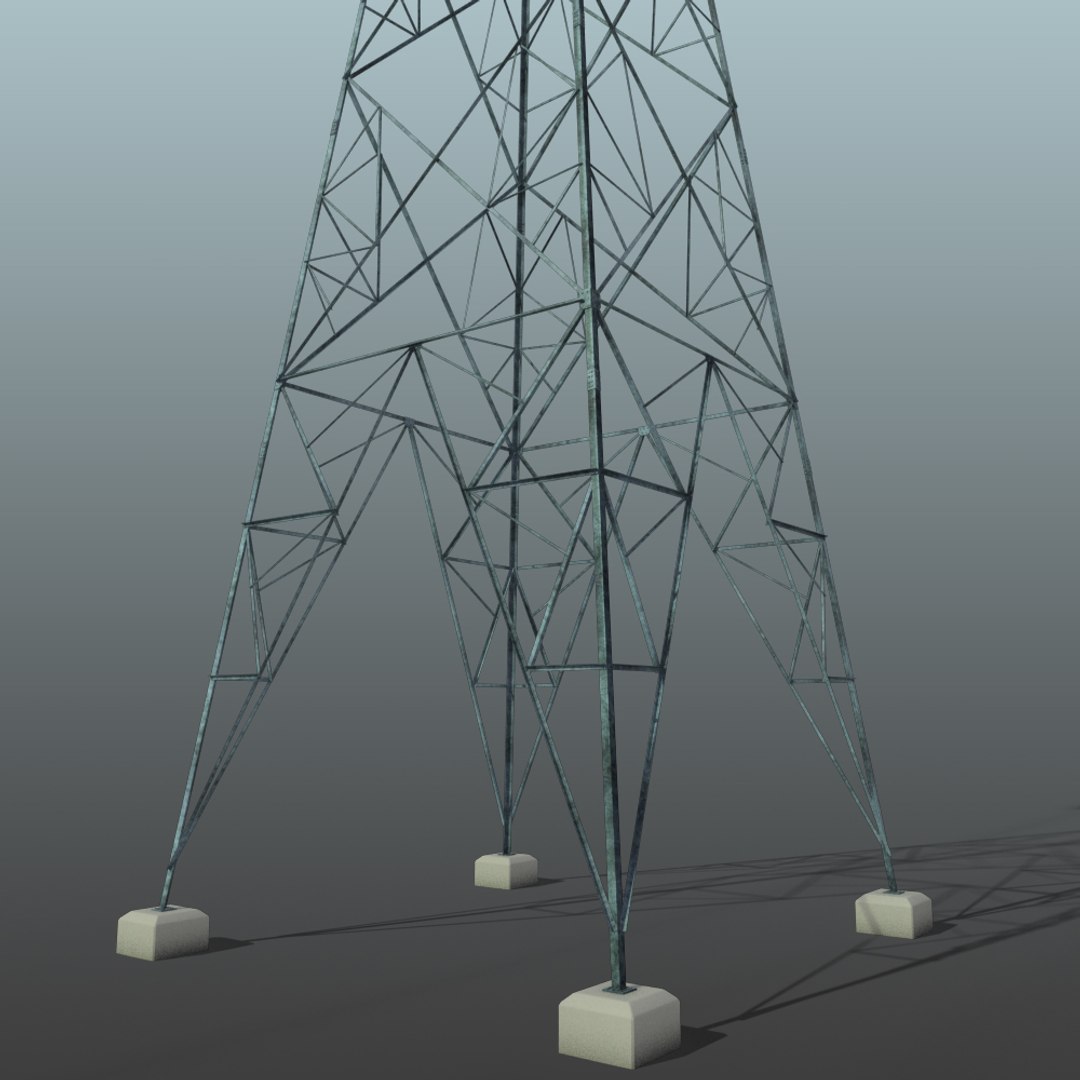 Power Tower 3 3D Model - TurboSquid 1158844