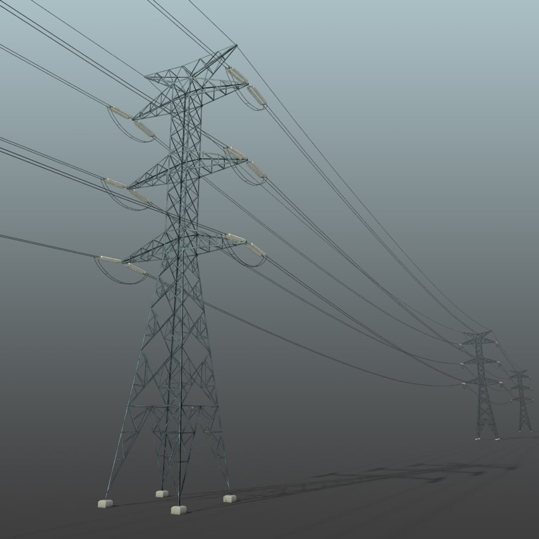 Power Tower 3 3D Model - TurboSquid 1158844