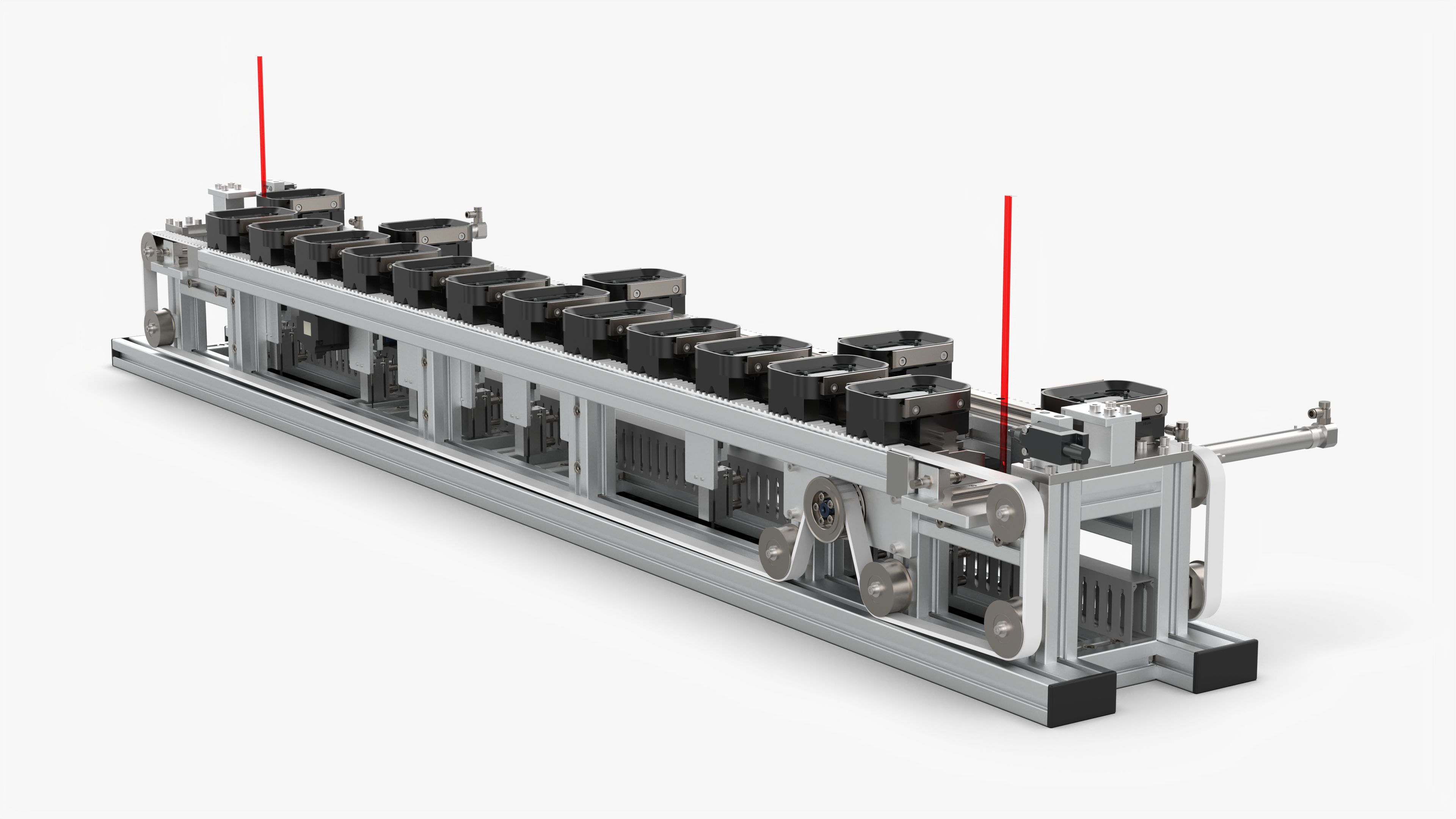 Automatic Ring Tooling Line Accompanying Conveyor 3D model - TurboSquid ...