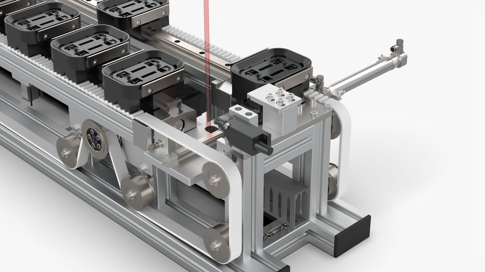 Automatic Ring Tooling Line Accompanying Conveyor 3D Model - TurboSquid ...