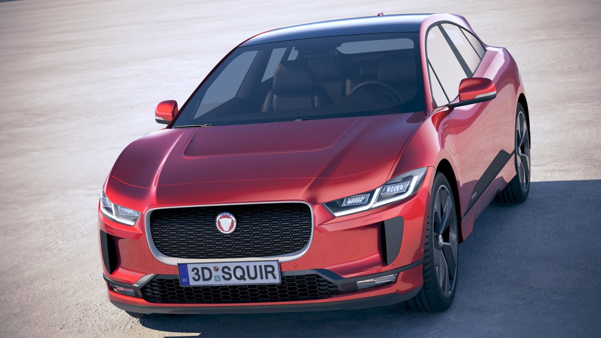 I-pace 2018 3D Model - TurboSquid 1264033