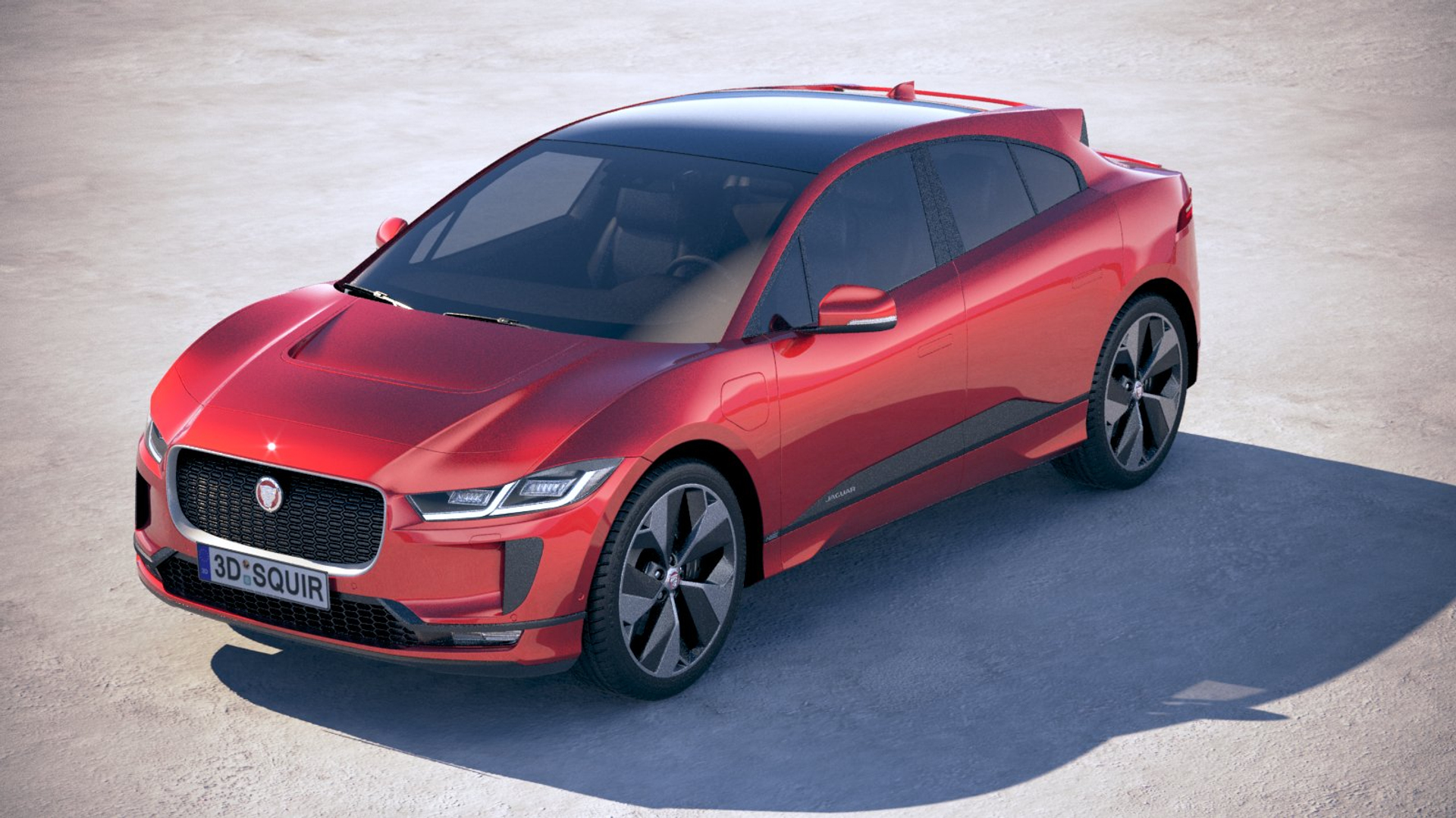 I-pace 2018 3D Model - TurboSquid 1264033