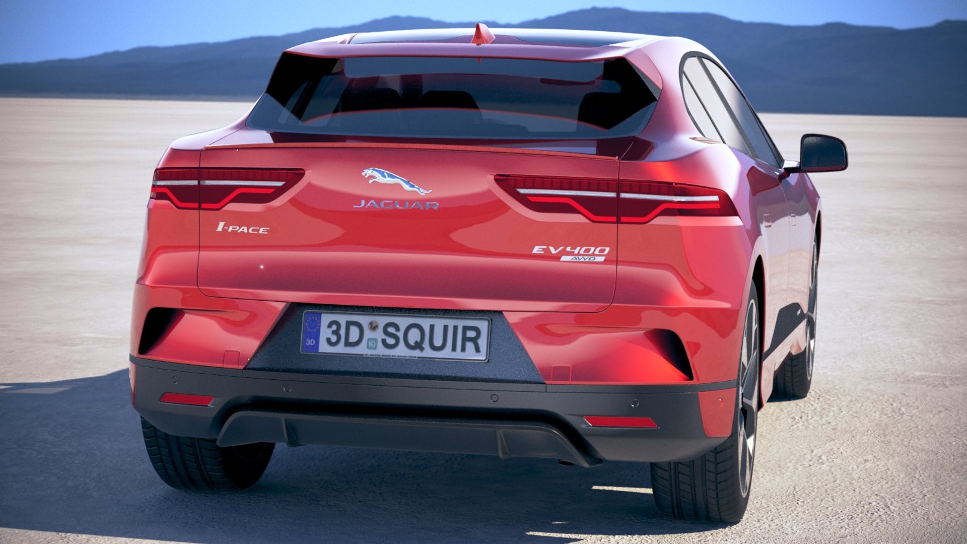 I-pace 2018 3D Model - TurboSquid 1264033