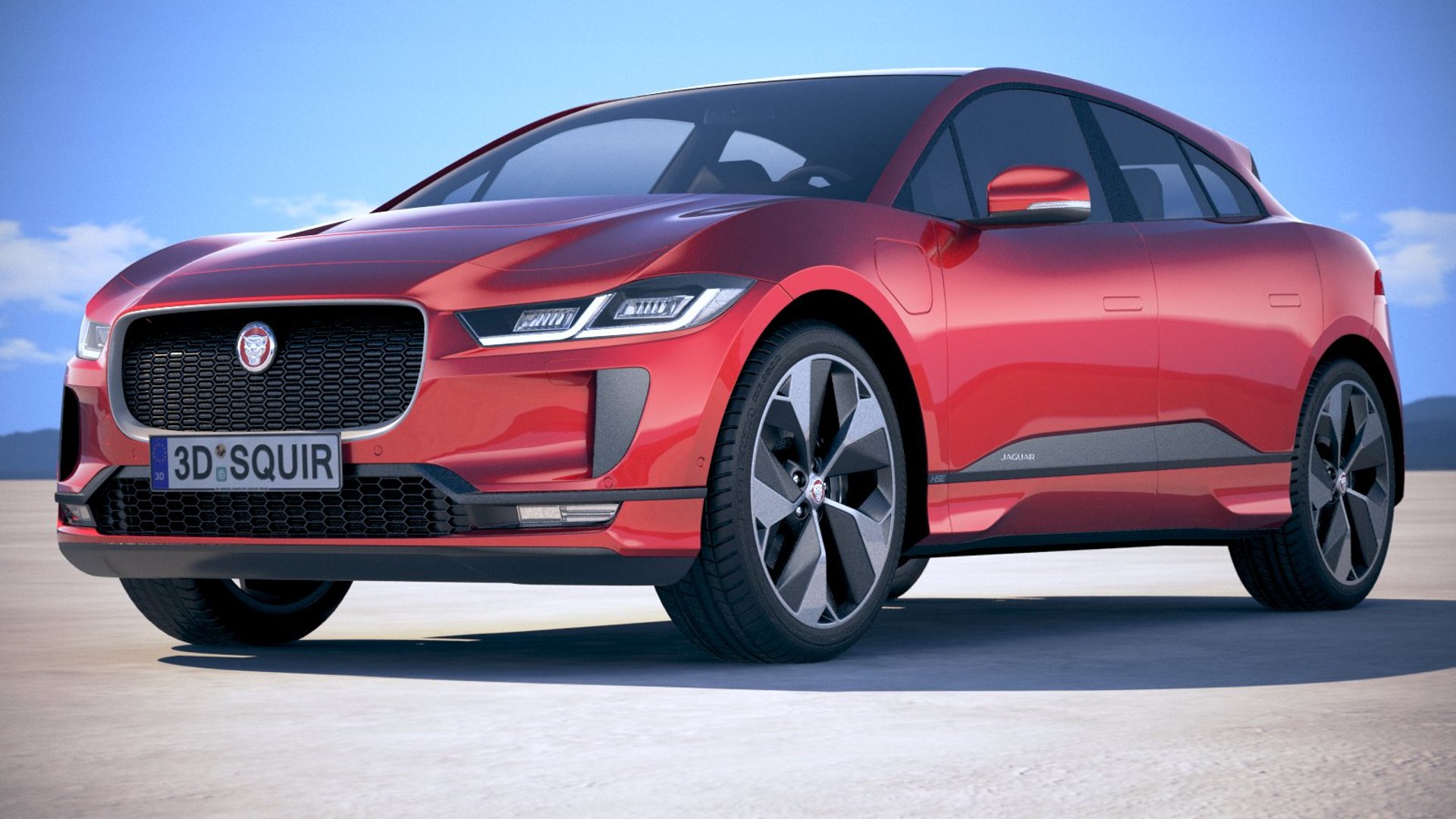 I-pace 2018 3D Model - TurboSquid 1264033