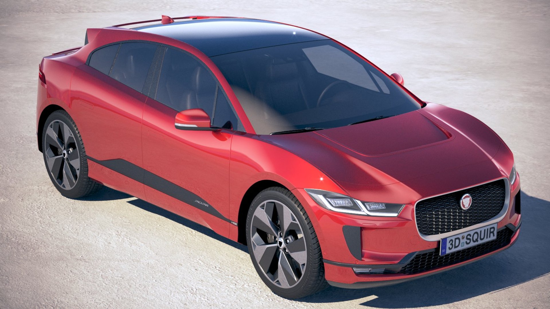 I-pace 2018 3D Model - TurboSquid 1264033