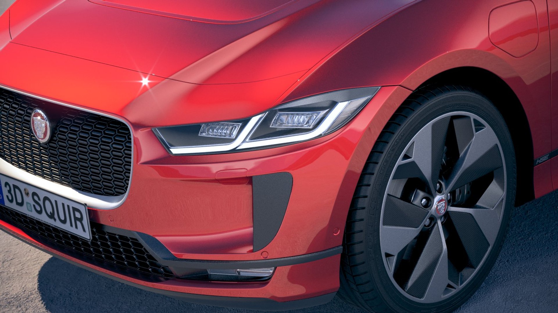 I-pace 2018 3D Model - TurboSquid 1264033