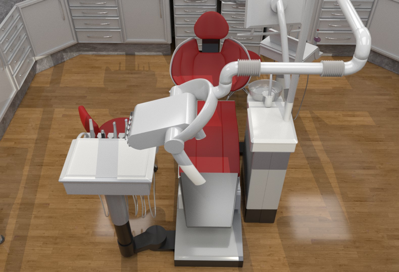 3D Model Interior Dental Room - TurboSquid 1397557