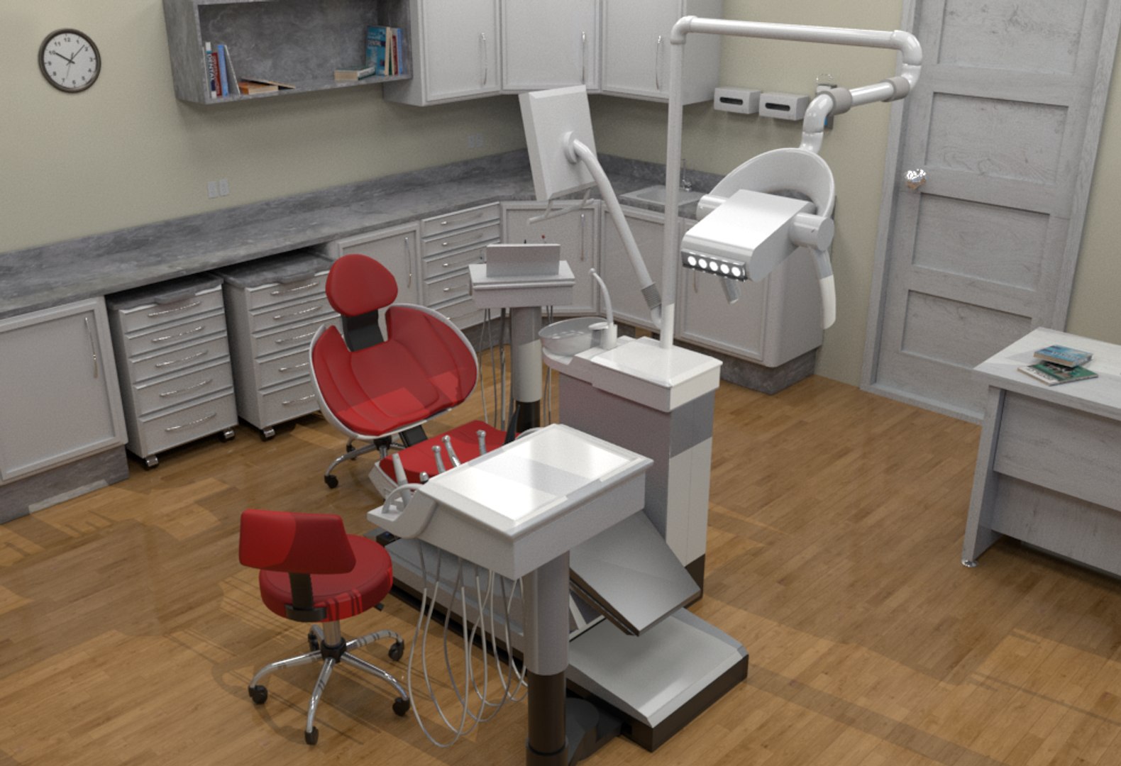 3D Model Interior Dental Room - TurboSquid 1397557