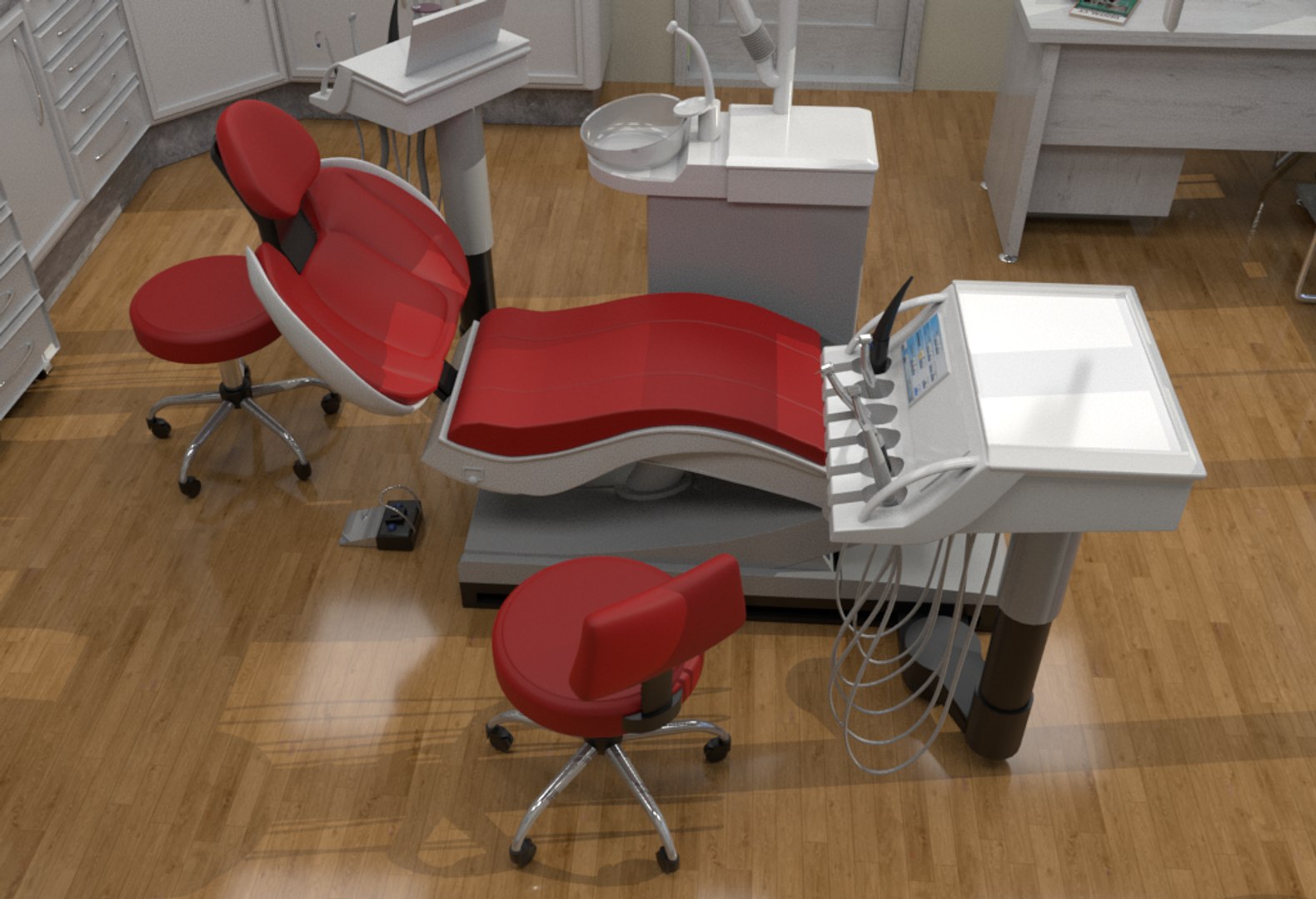 3D Model Interior Dental Room - TurboSquid 1397557