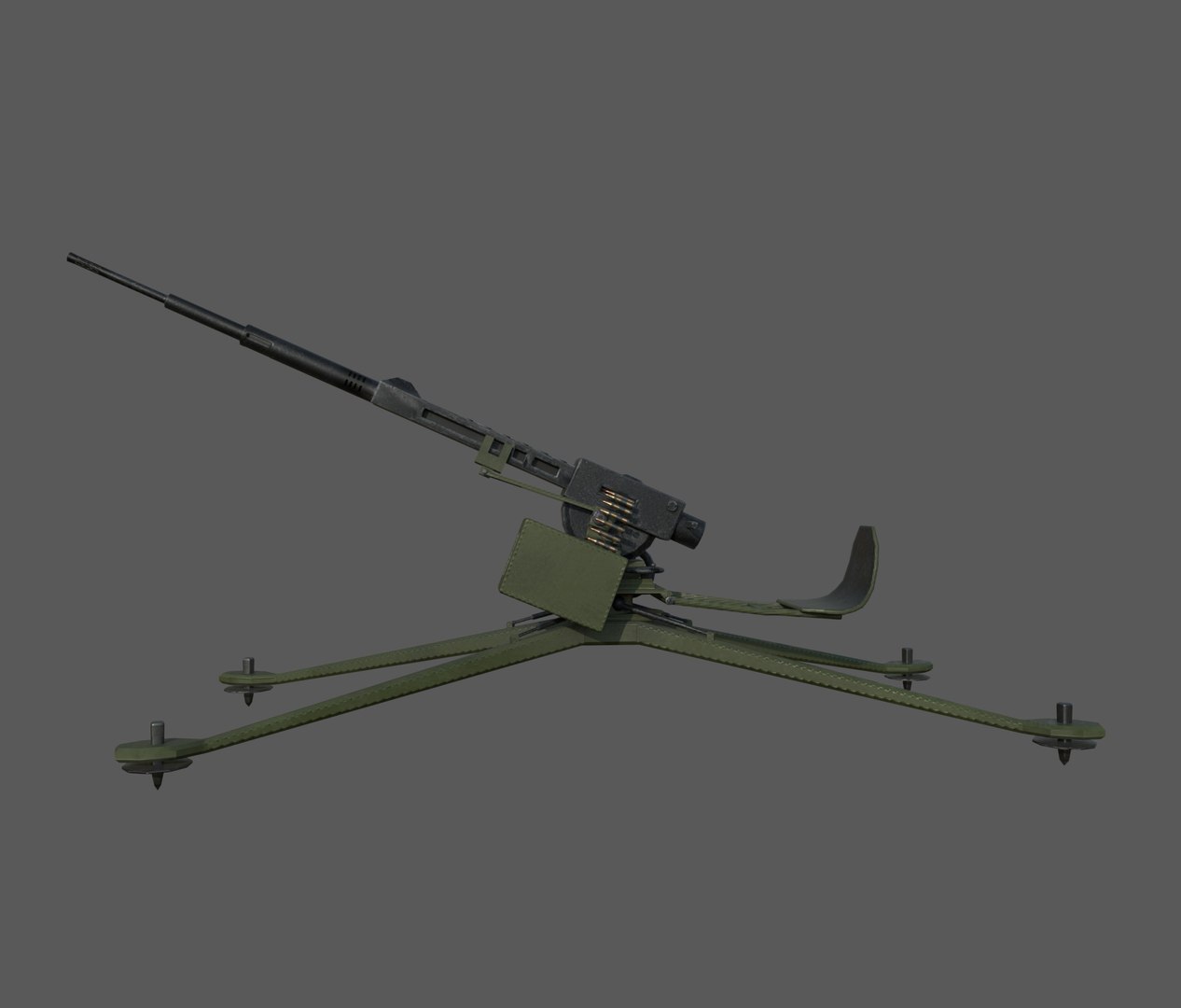 3D Aa Gun Model - TurboSquid 1301154