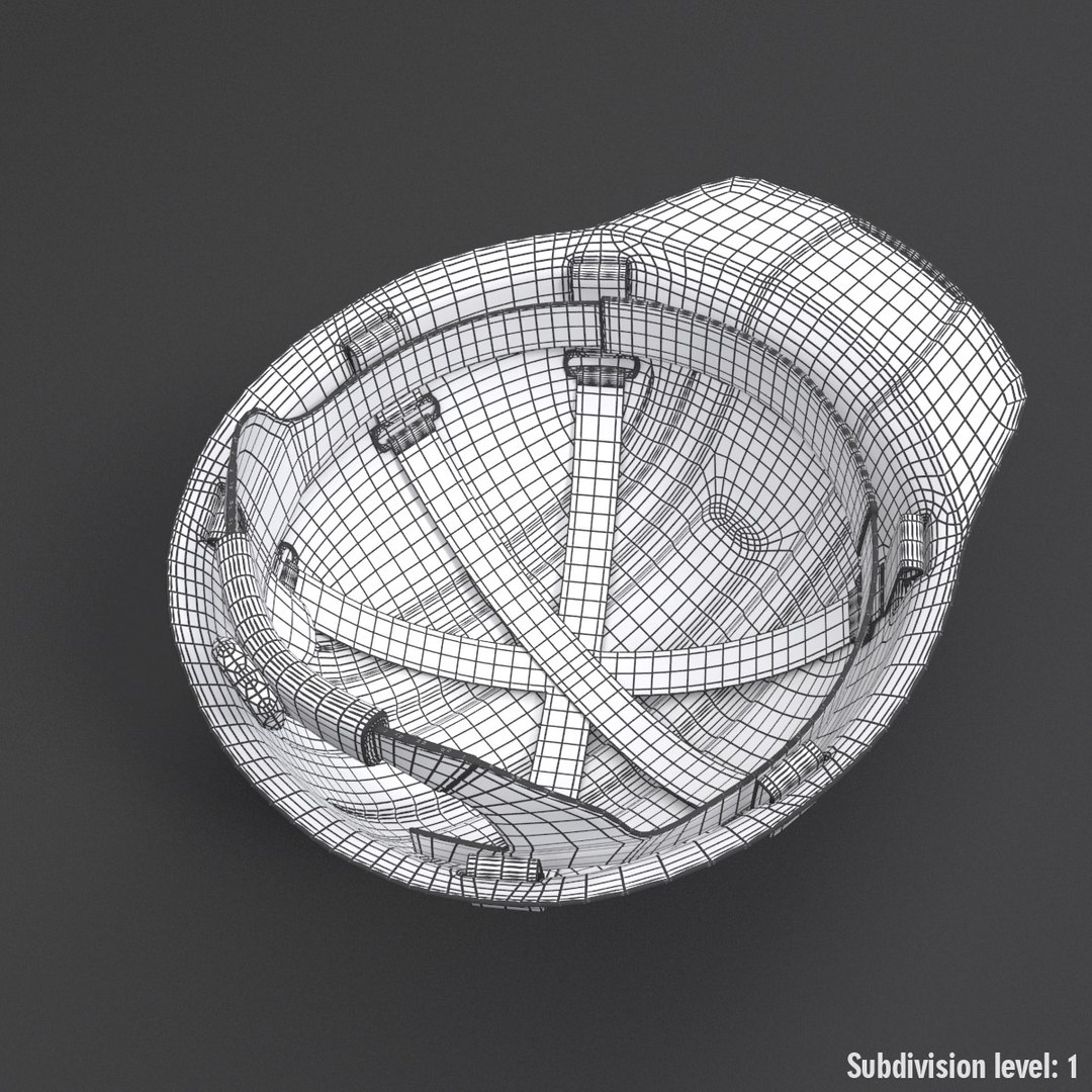 Hard hat - helmet model - TurboSquid 1185507