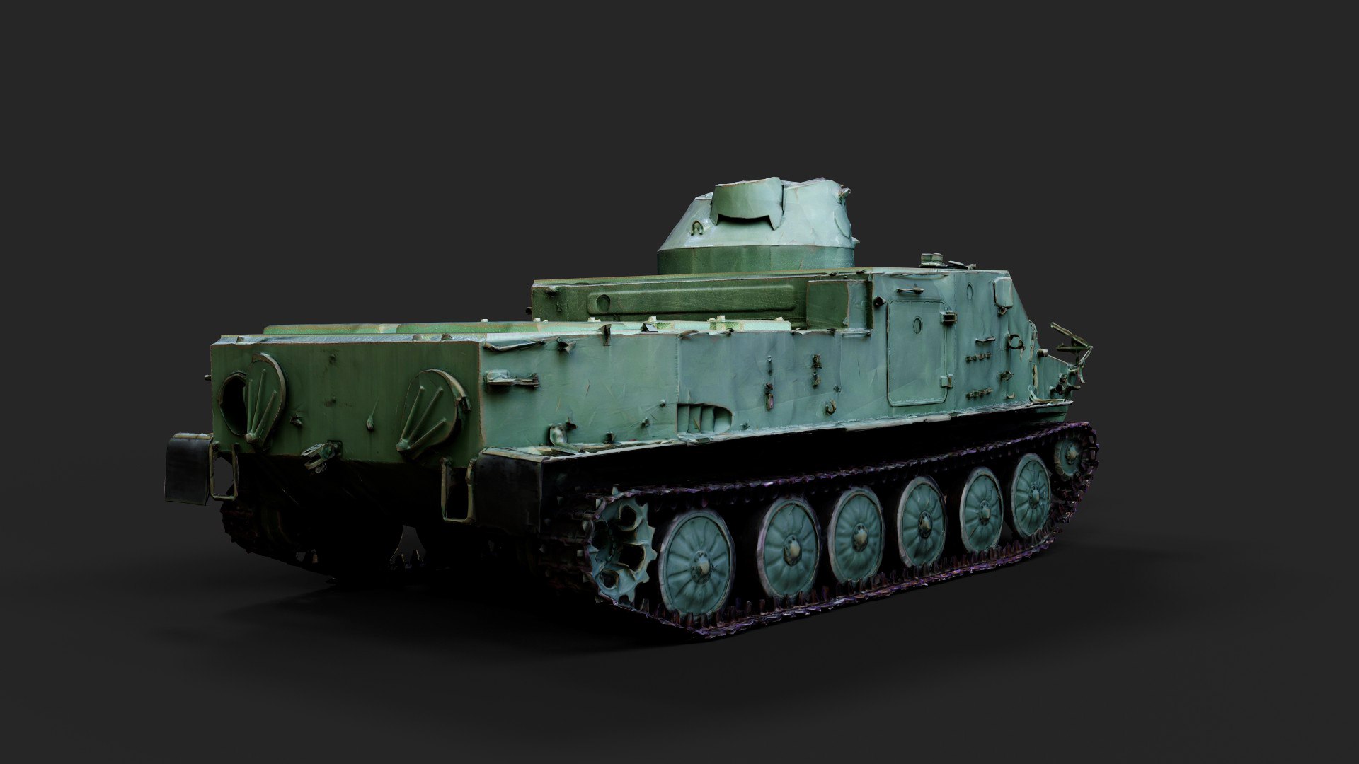 3D Military Soviet Floating Tank PBR Photogrammetry Model - TurboSquid ...