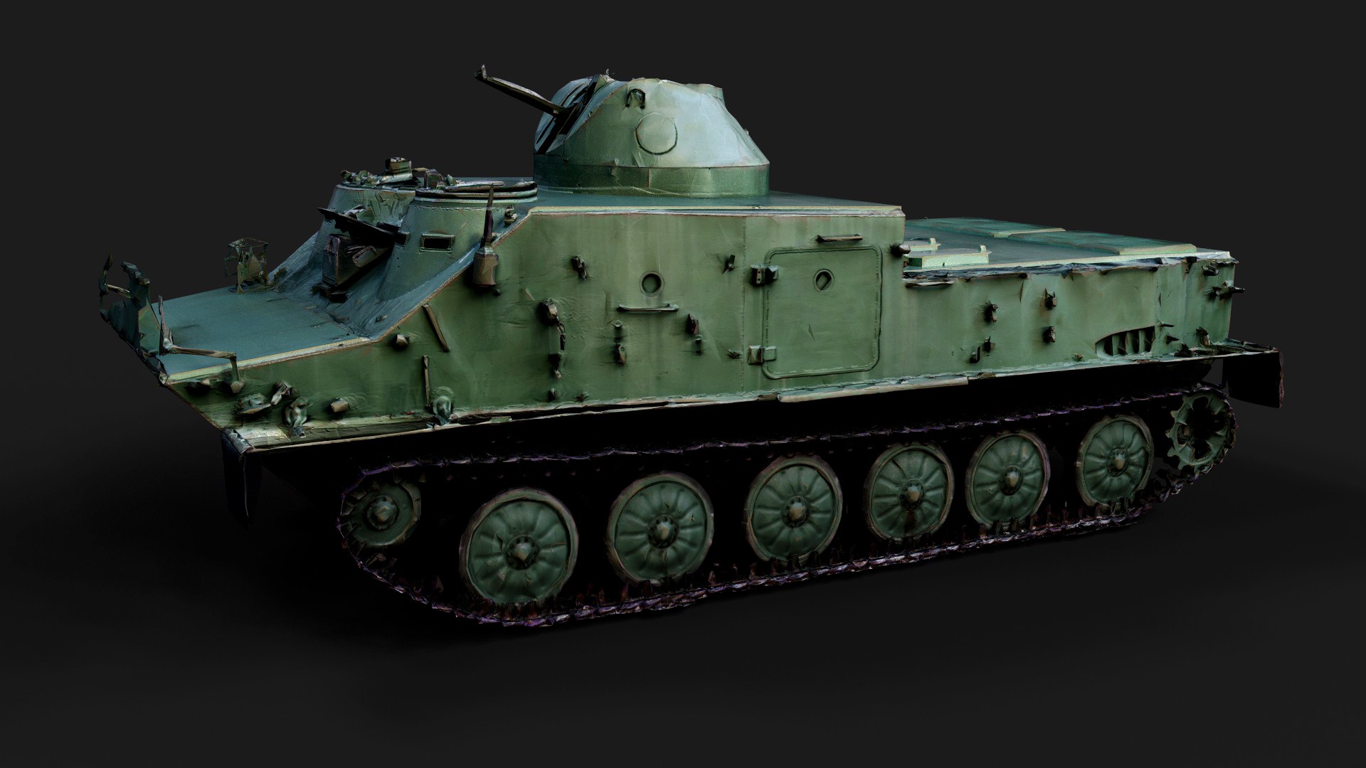 3D Military Soviet Floating Tank PBR Photogrammetry Model - TurboSquid ...