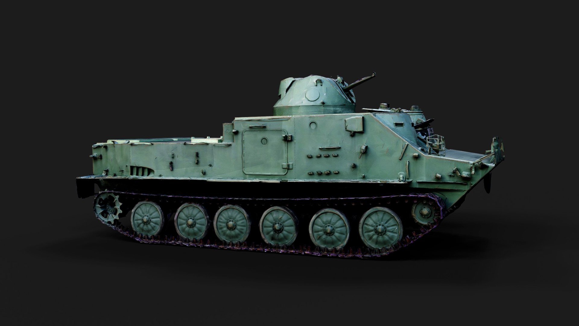 3D Military Soviet Floating Tank PBR Photogrammetry Model - TurboSquid ...