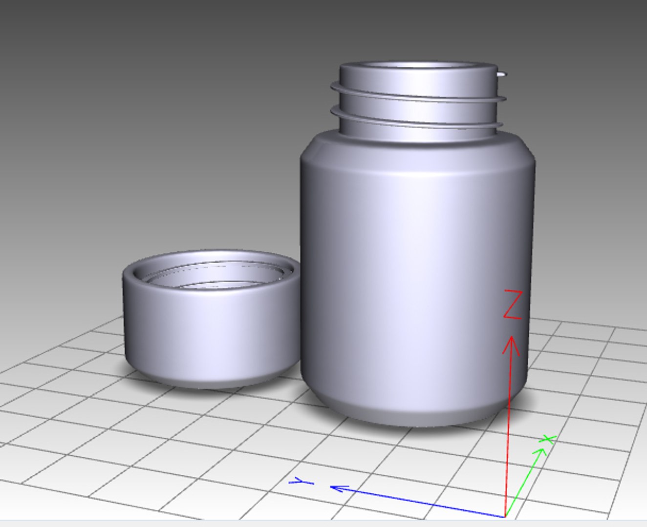 Printable Bottle Screw 3d 3ds