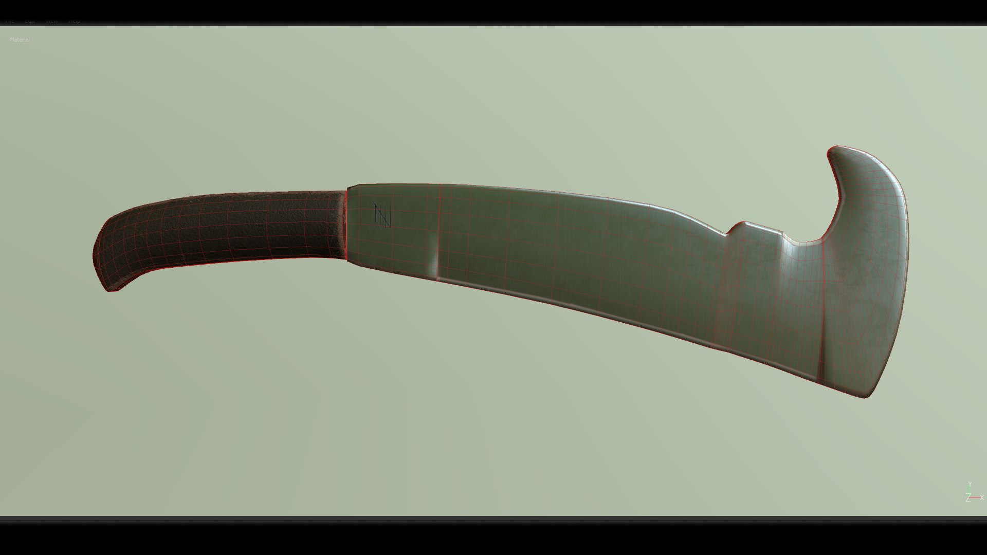Machete 3D model - TurboSquid 1161361