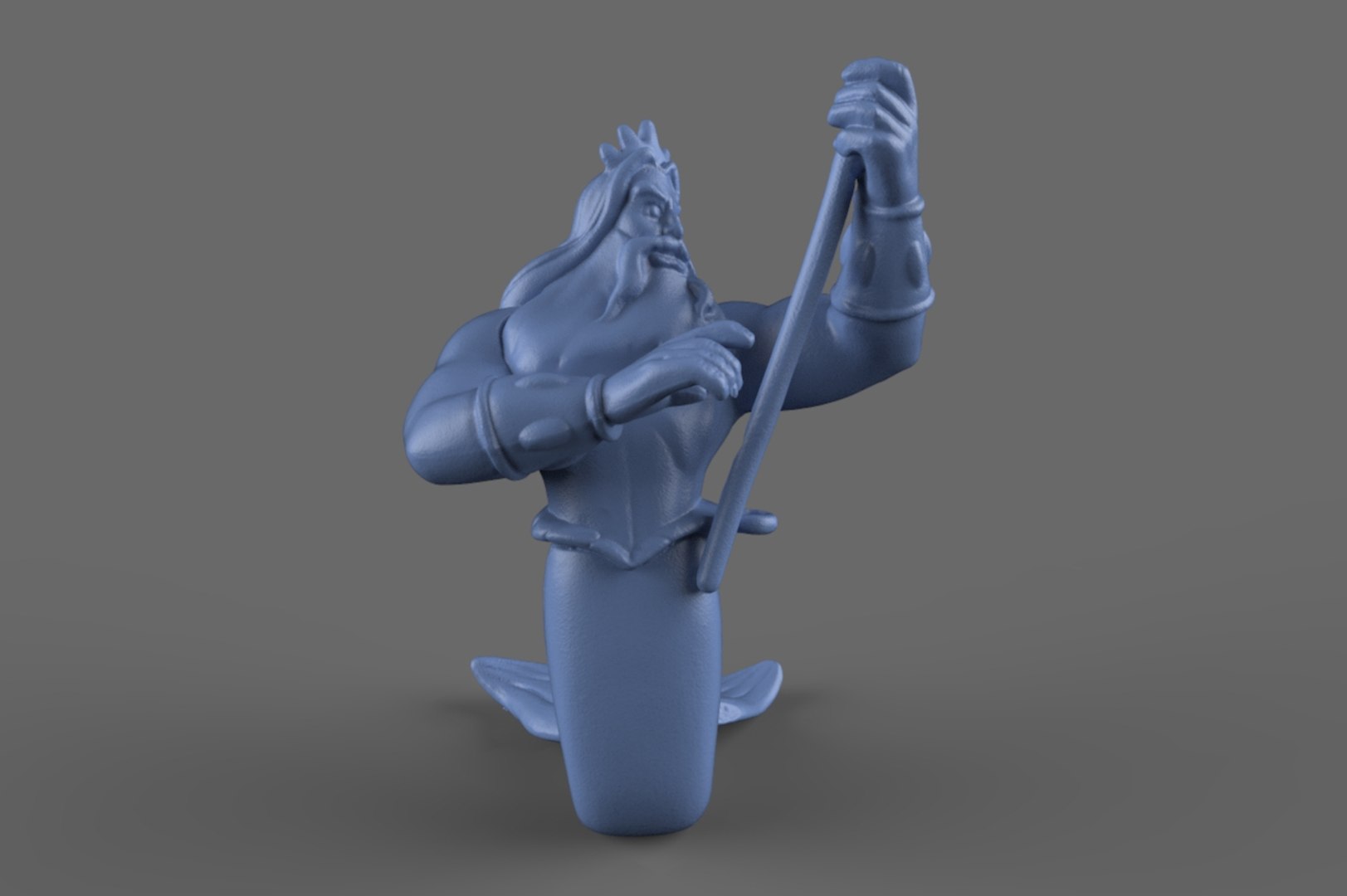 King Triton Toy Model - TurboSquid 1236668